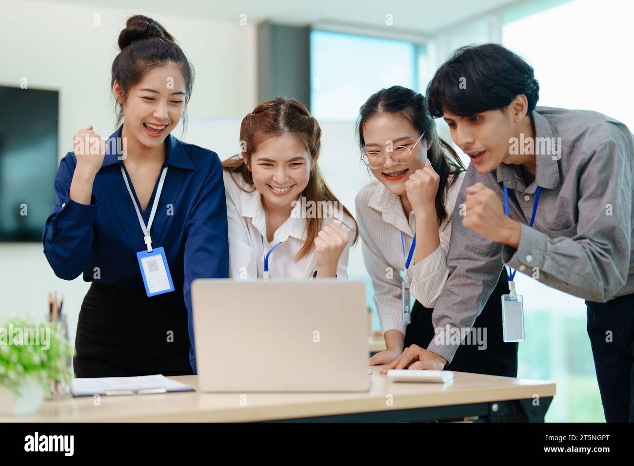 business group people showing unity with their hands together Stock ...