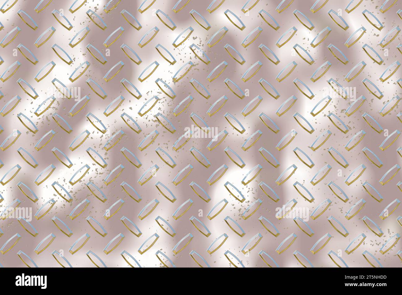 Metal checkered plate, computer generated images Stock Photo - Alamy