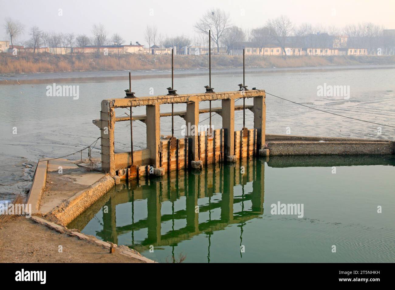 vicissitudes sluices in the wild Stock Photo - Alamy
