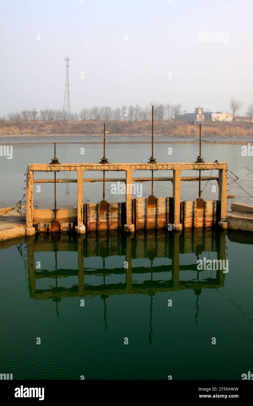 vicissitudes sluices in the wild Stock Photo - Alamy