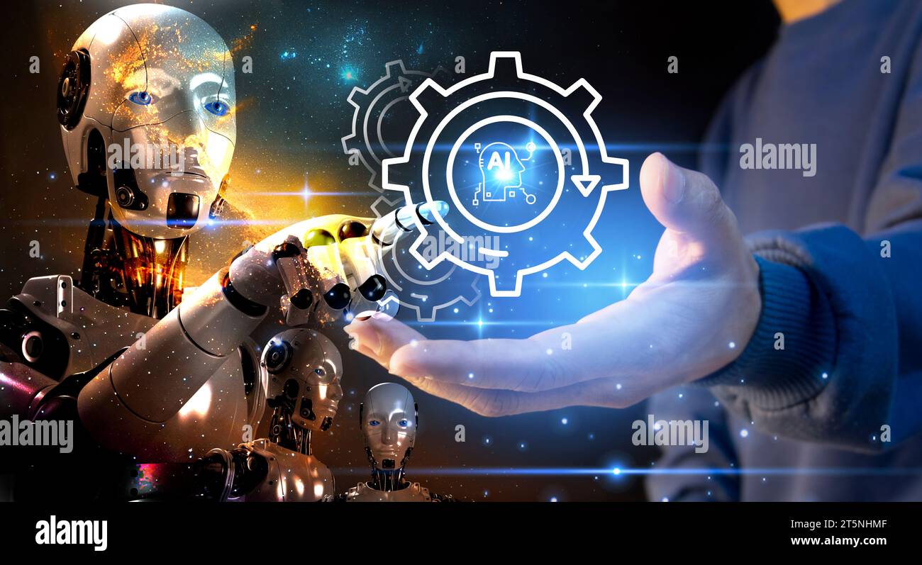 The concept of using artificial intelligence to control the system, the ...