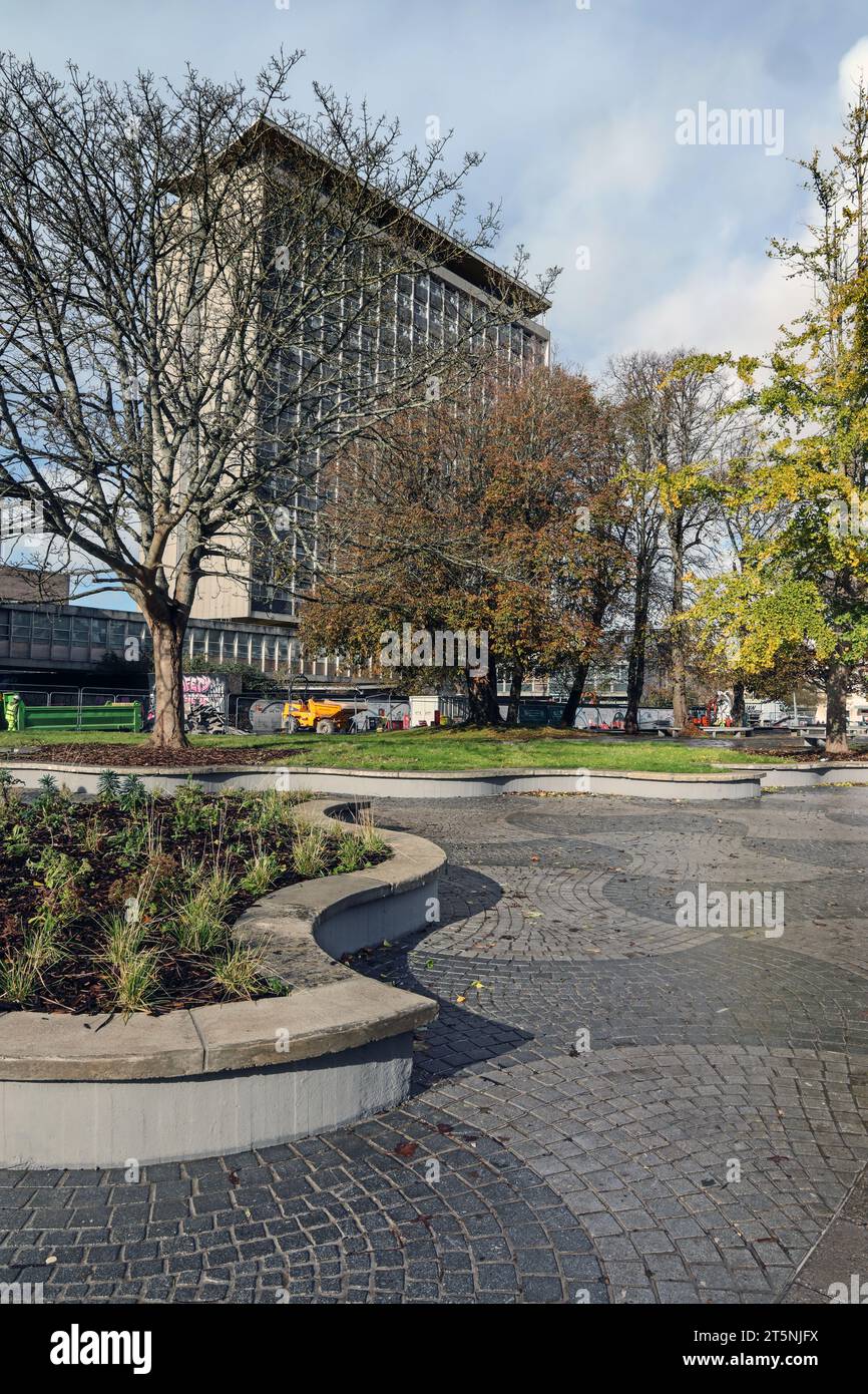 Guildhall Square beside the Council House with its regeneration almost ...