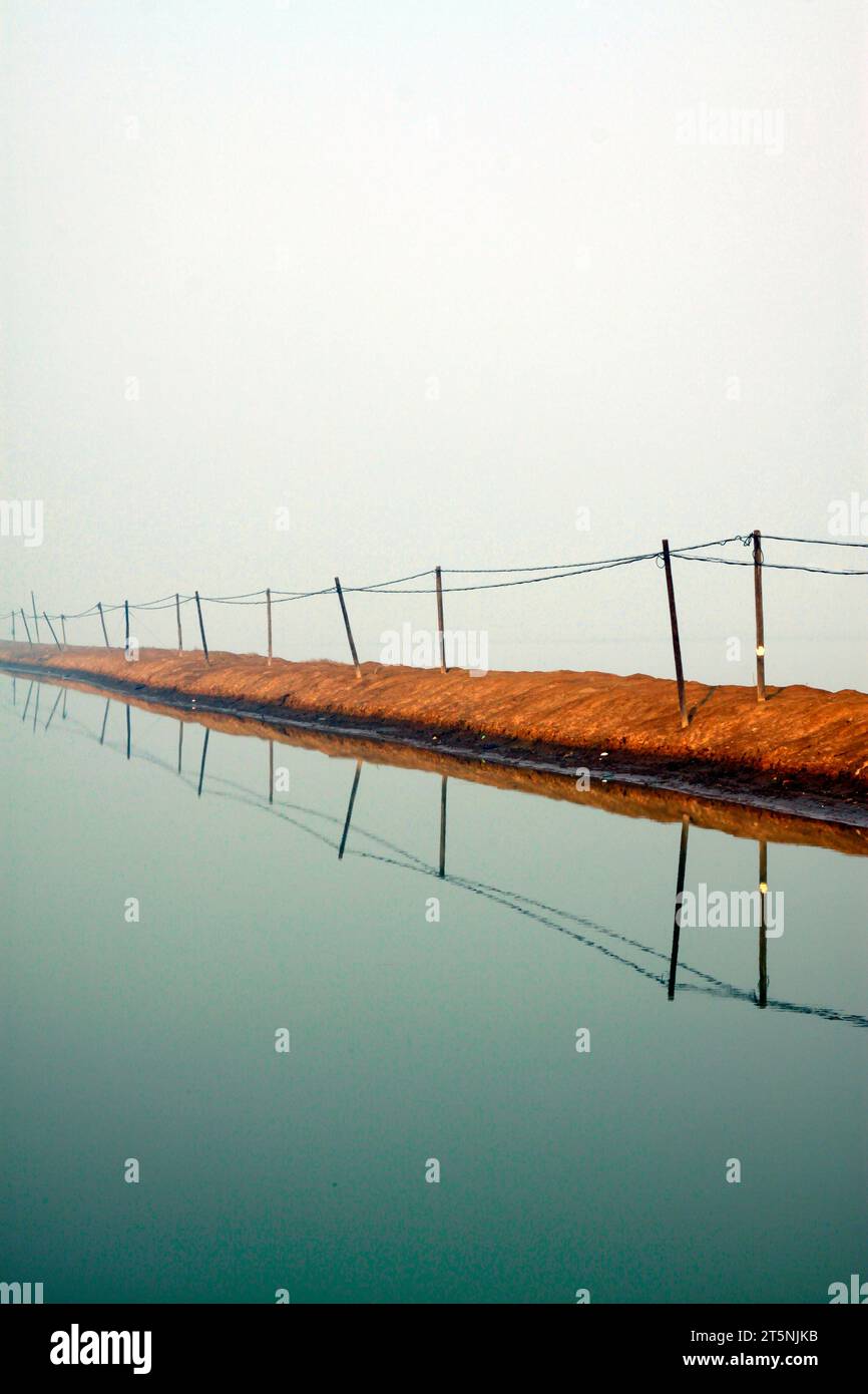 Electric pole in water hi-res stock photography and images - Alamy