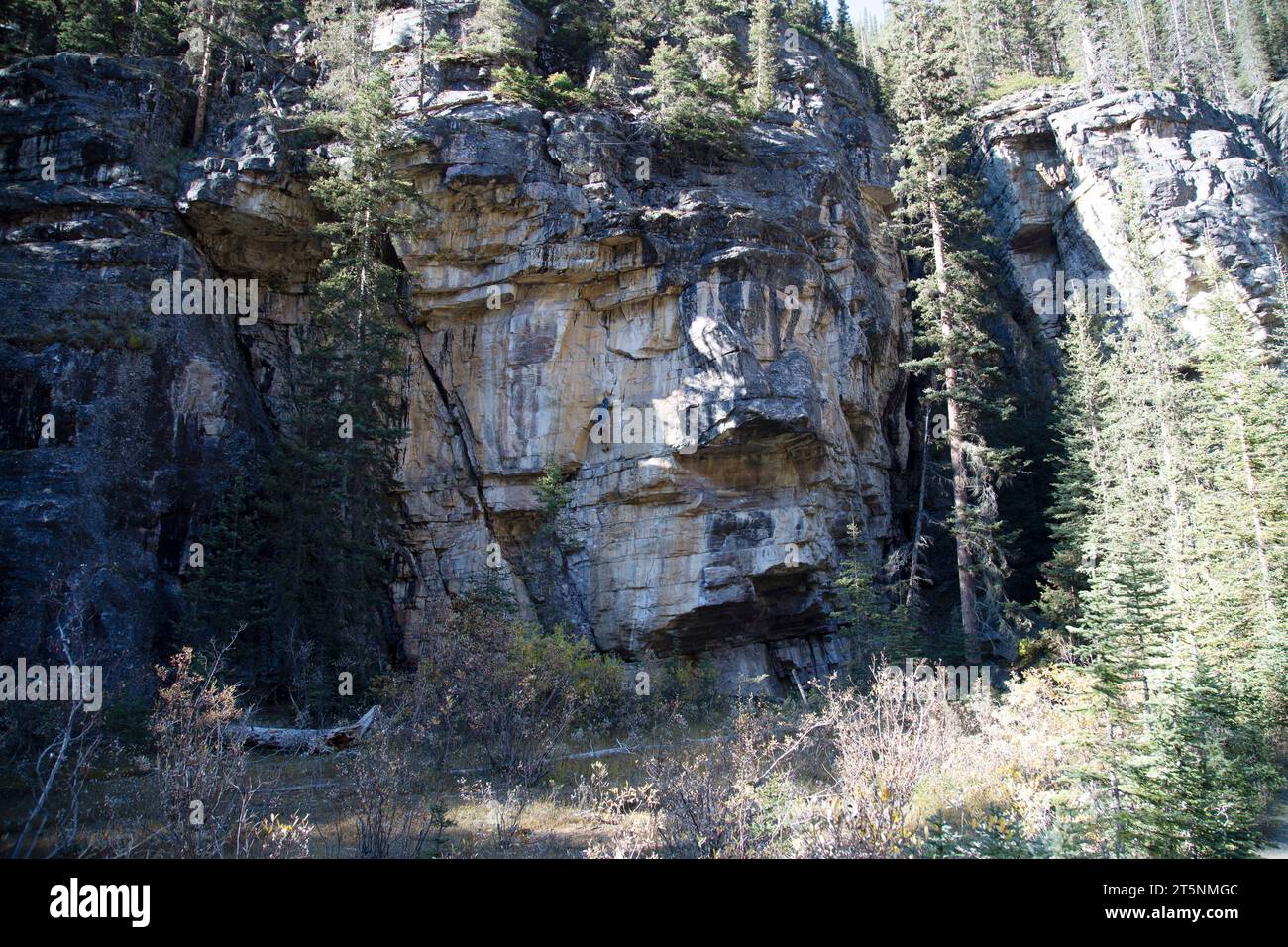 Rock Climbing, Lake Louise, Banff National Park in Alberta, Canada ...