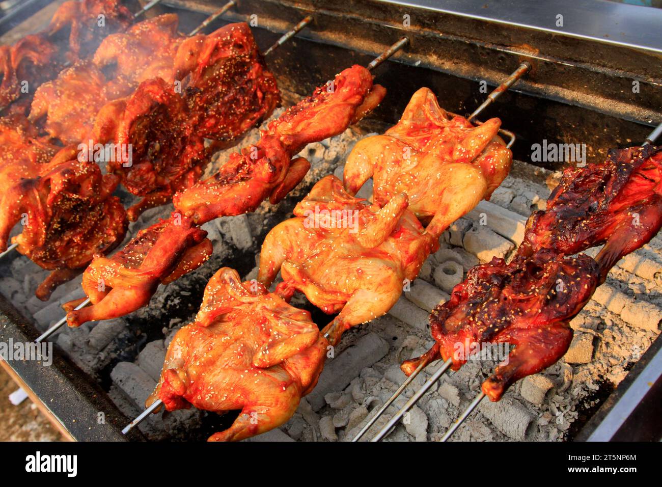 Chinese traditional food, grilled chicken chop Stock Photo - Alamy