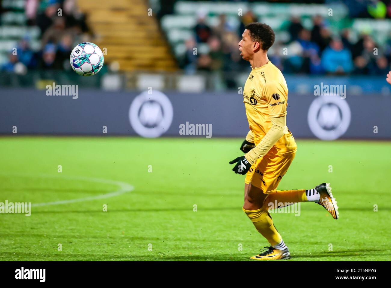 Bærum, Norway, 5th November 2023. Bodø/Glimt's Daniel Bassi in the ...