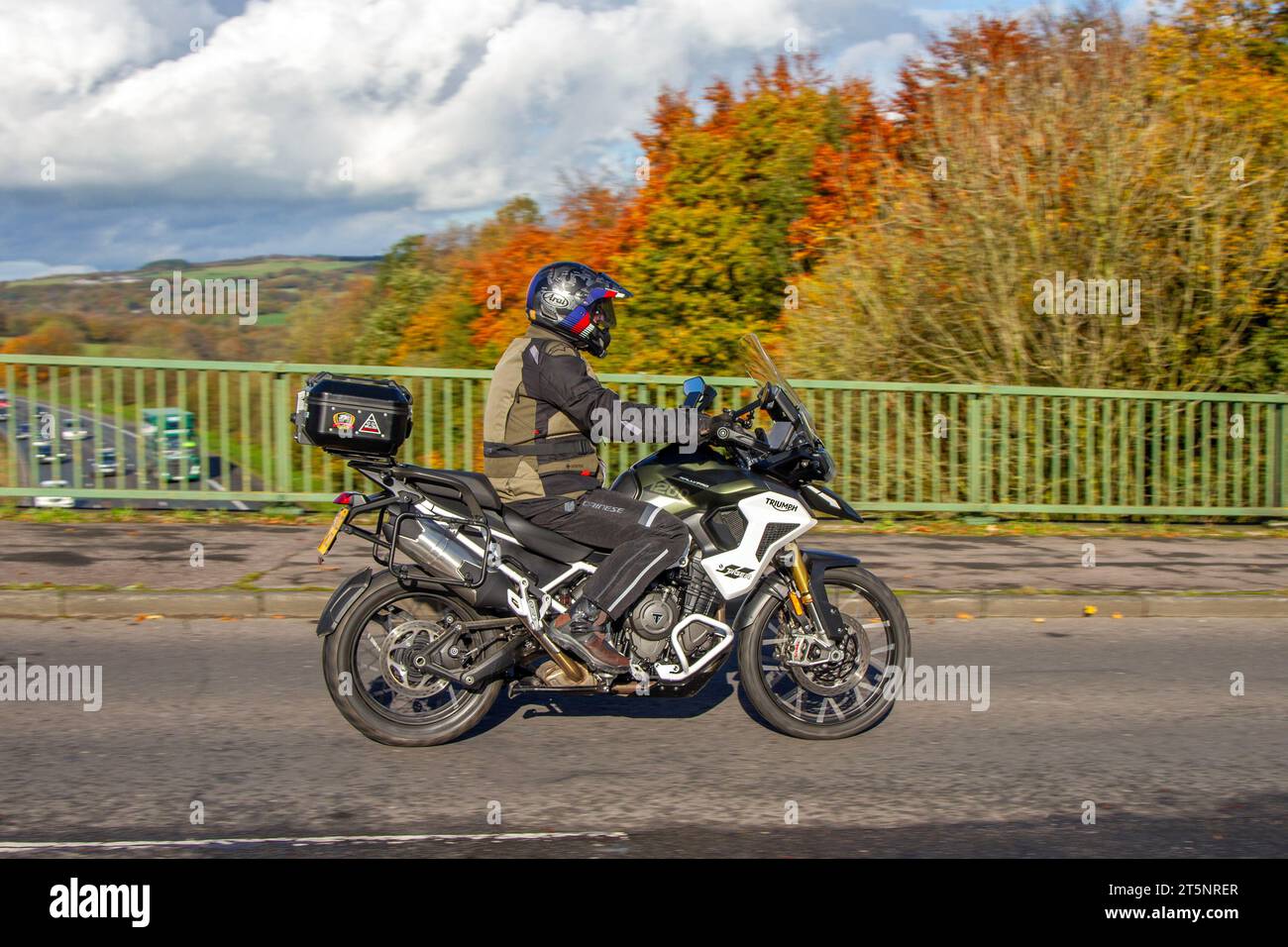 2022 Triumph Tiger 1200 Rally Pro Inline Triple LC EU5 Green Motorcycle ...