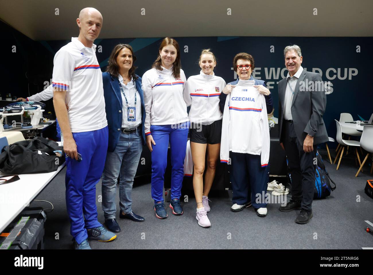 Petr Pala, Conchita Martinez (Spain), Linda Noskova, Marketa ...