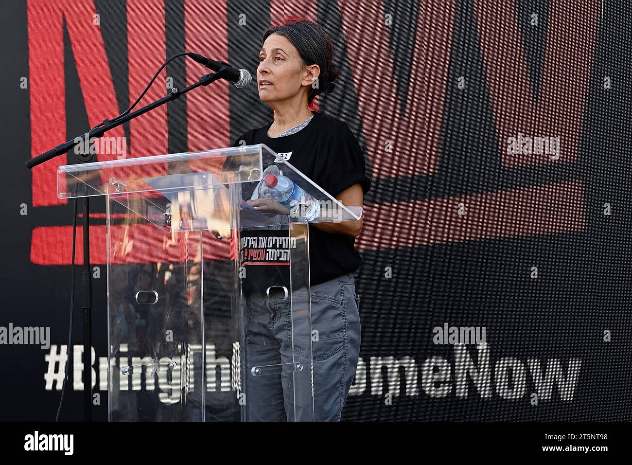 Jerusalem, Israel. 06th Nov, 2023. Jerusalem, Israel. Rachel Goldberg ...