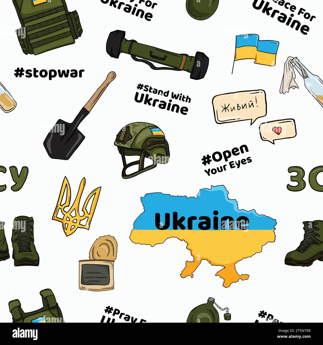 Symbols of warfare Stock Vector Images - Alamy