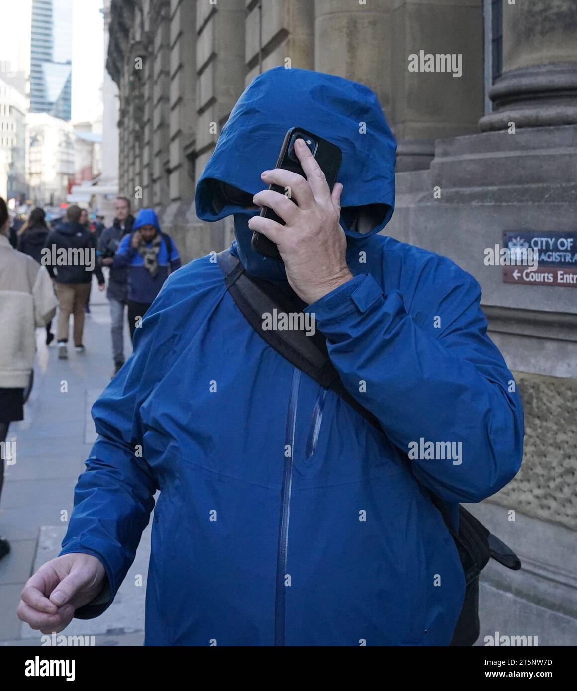 Former Metropolitan Police officer Peter Booth leaves the City Of ...