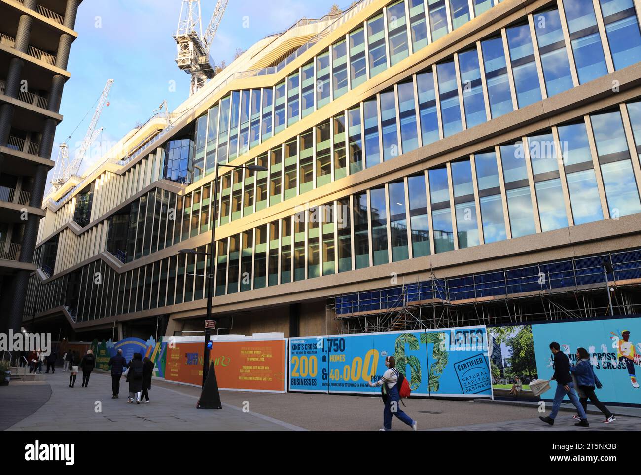 Google's new landscraper HQ on Kings's Boulevard at Kings Cross, co ...