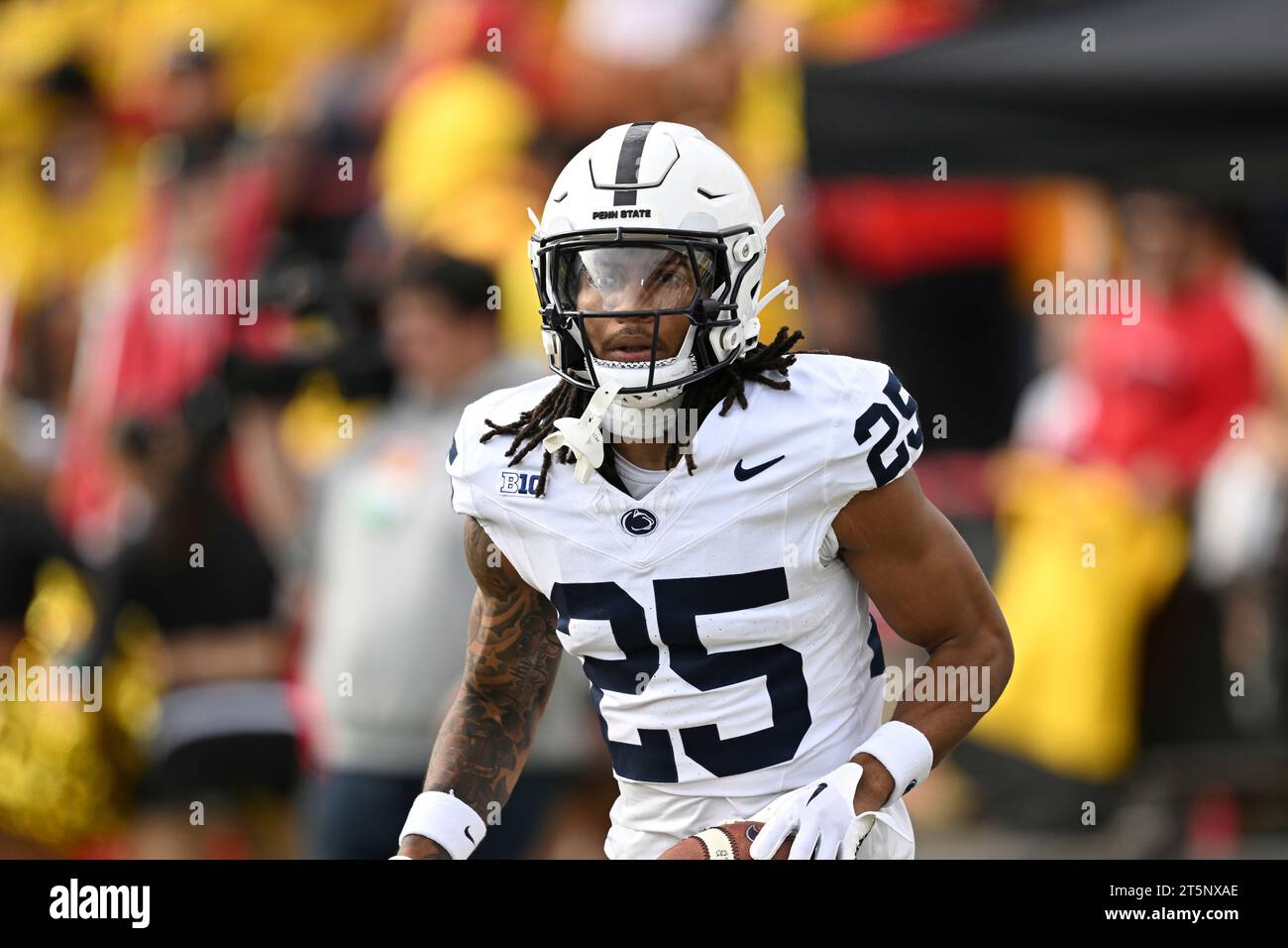 Penn State cornerback Daequan Hardy against Maryland during an NCAA ...