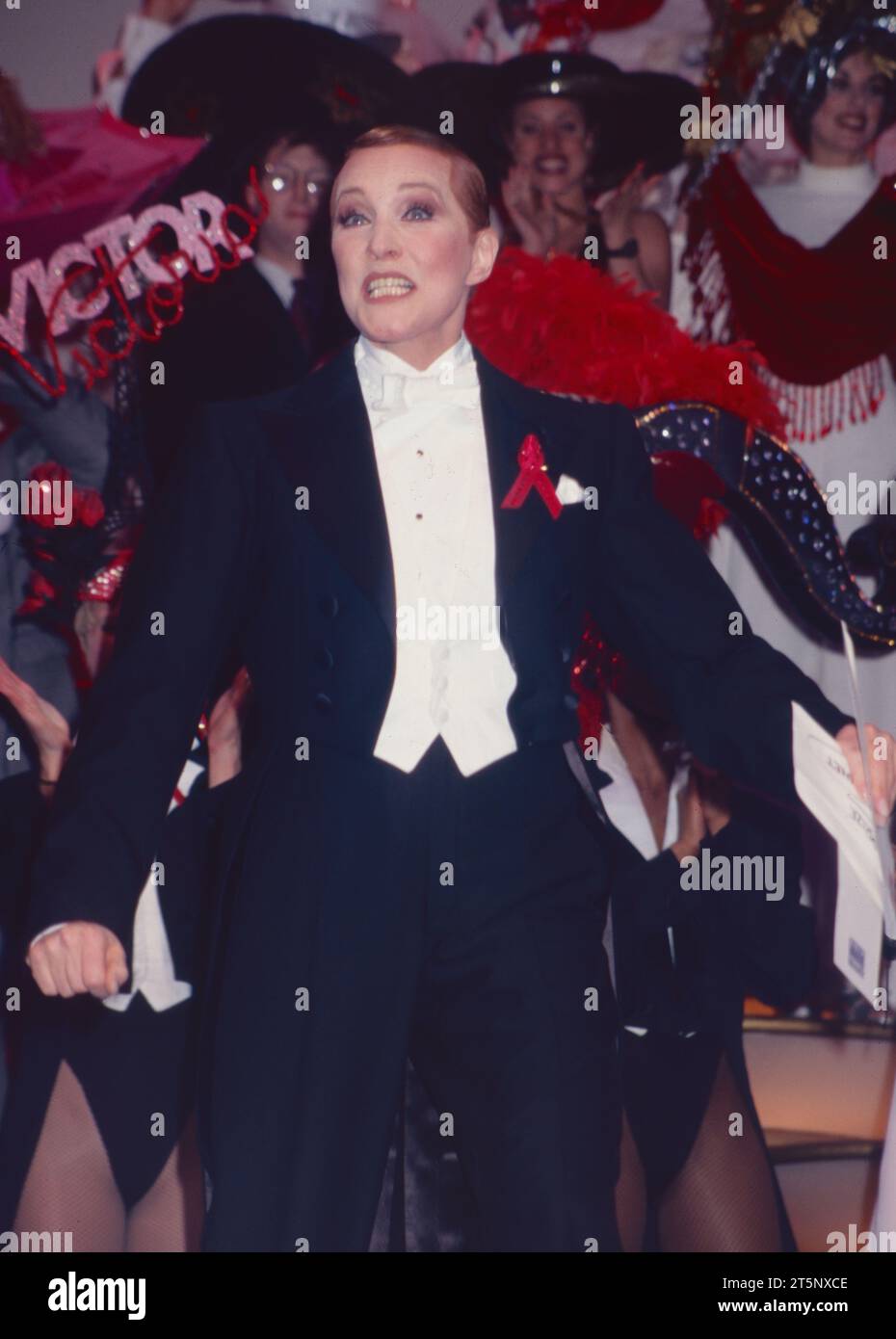Julie Andrews performing at the 10th Annual Easter Bonnet Competition ...