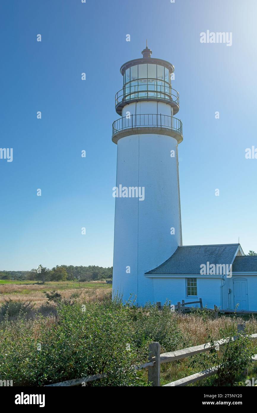 Highland Light Station, also known as Cape Cod Light, Commissioned in ...