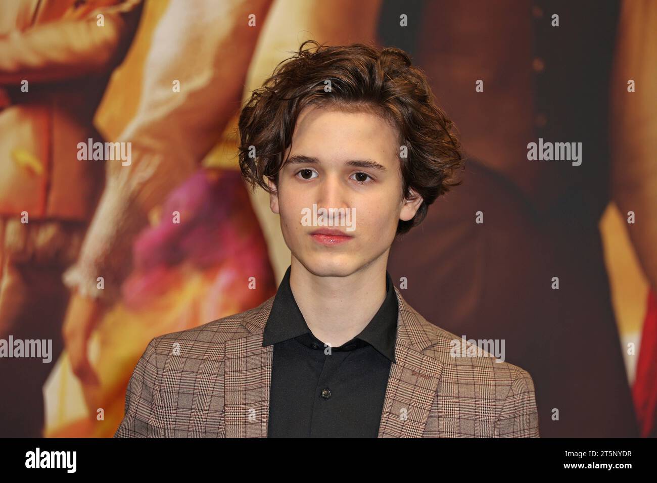 Cooper Dillon waehrend der Europa-Filmpremiere Die Tribute von Panem ...