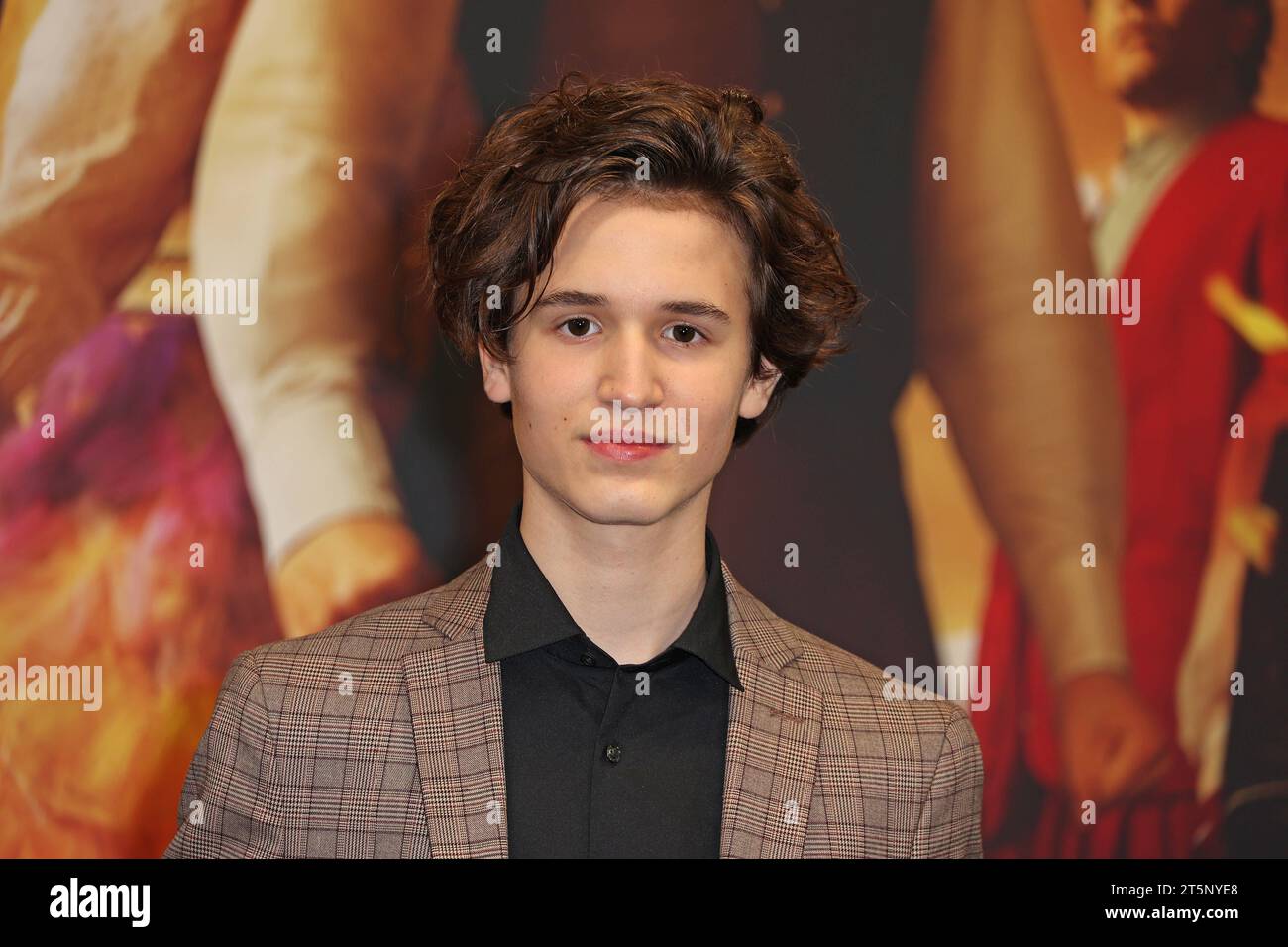 Cooper Dillon waehrend der Europa-Filmpremiere Die Tribute von Panem ...