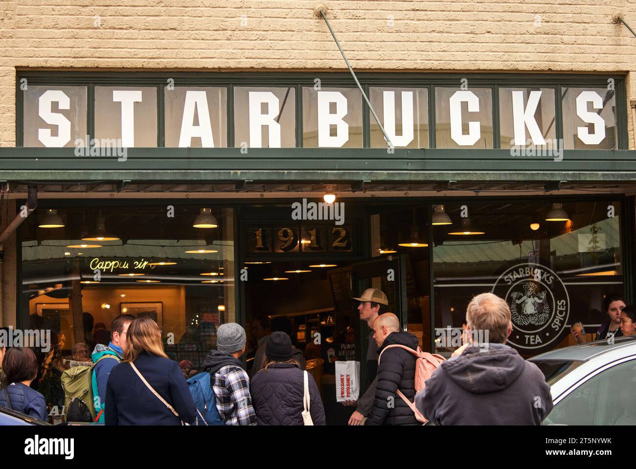 original starbucks shop Seattle, Washington, United States Stock Photo ... original starbucks shop Seattle, Washington, United States Stock Photo ...