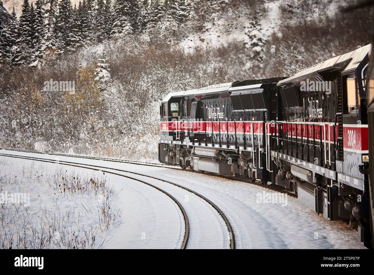 Skagway a compact city in southeast Alaska, White Pass & Yukon Route ...