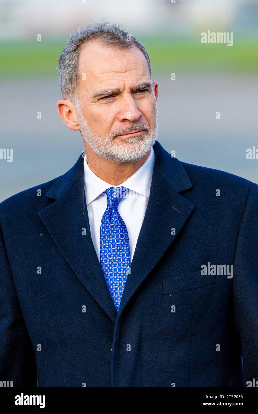 Copenhagen, Denmark. 06th Nov, 2023. King Felipe VI of Spain with ...