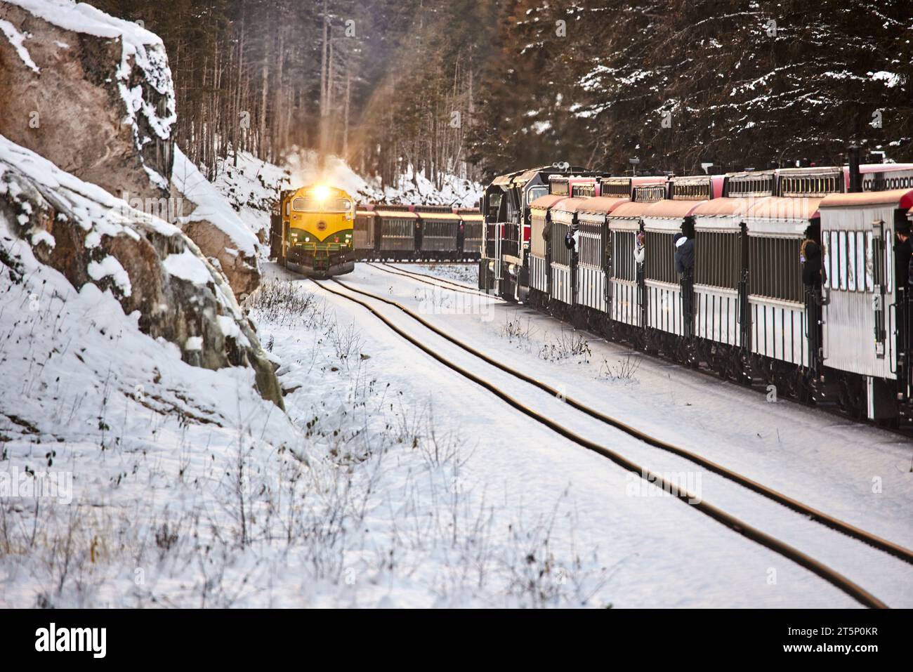 Skagway a compact city in southeast Alaska, White Pass & Yukon Route ...
