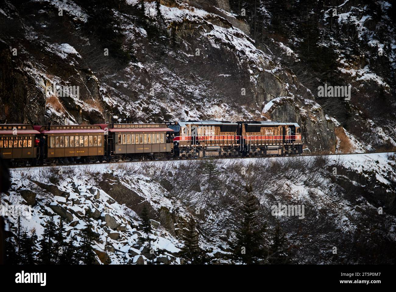 Skagway a compact city in southeast Alaska, White Pass & Yukon Route ...