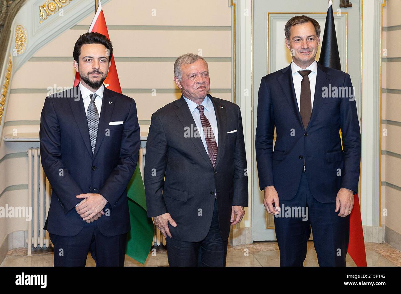 Brussels, Belgium. 06th Nov, 2023. Crown Prince of the Kindom of Jordan ...