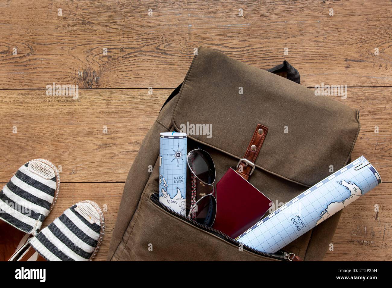 View tourism items assortment Stock Photo - Alamy