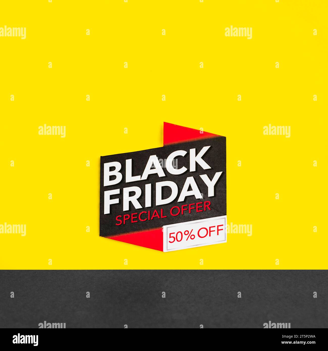 Yellow black friday festive hi-res stock photography and images - Alamy