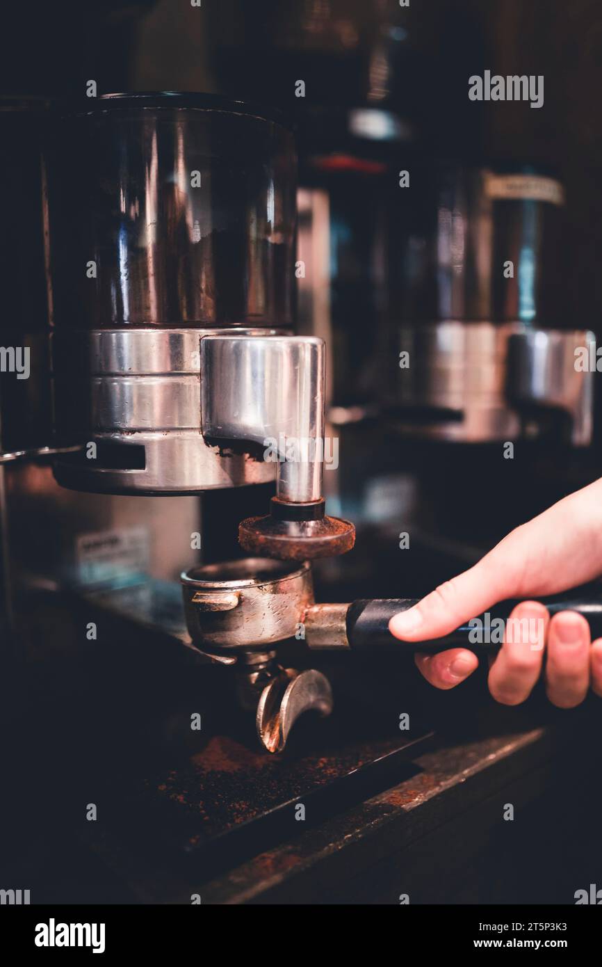 Portafilter hi-res stock photography and images - Alamy