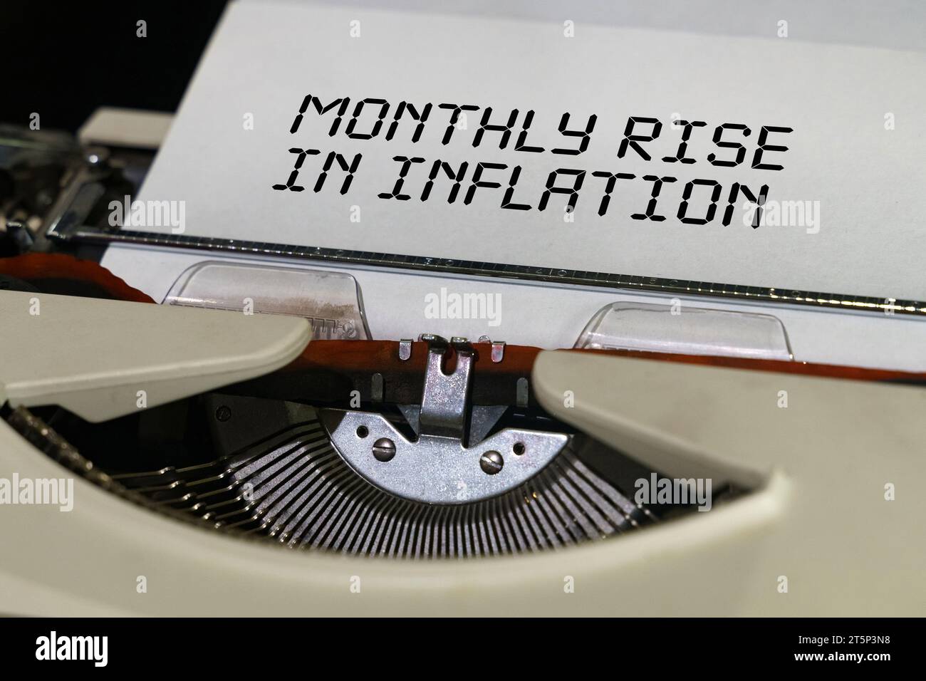 Monthly rise in inflation hi-res stock photography and images - Alamy