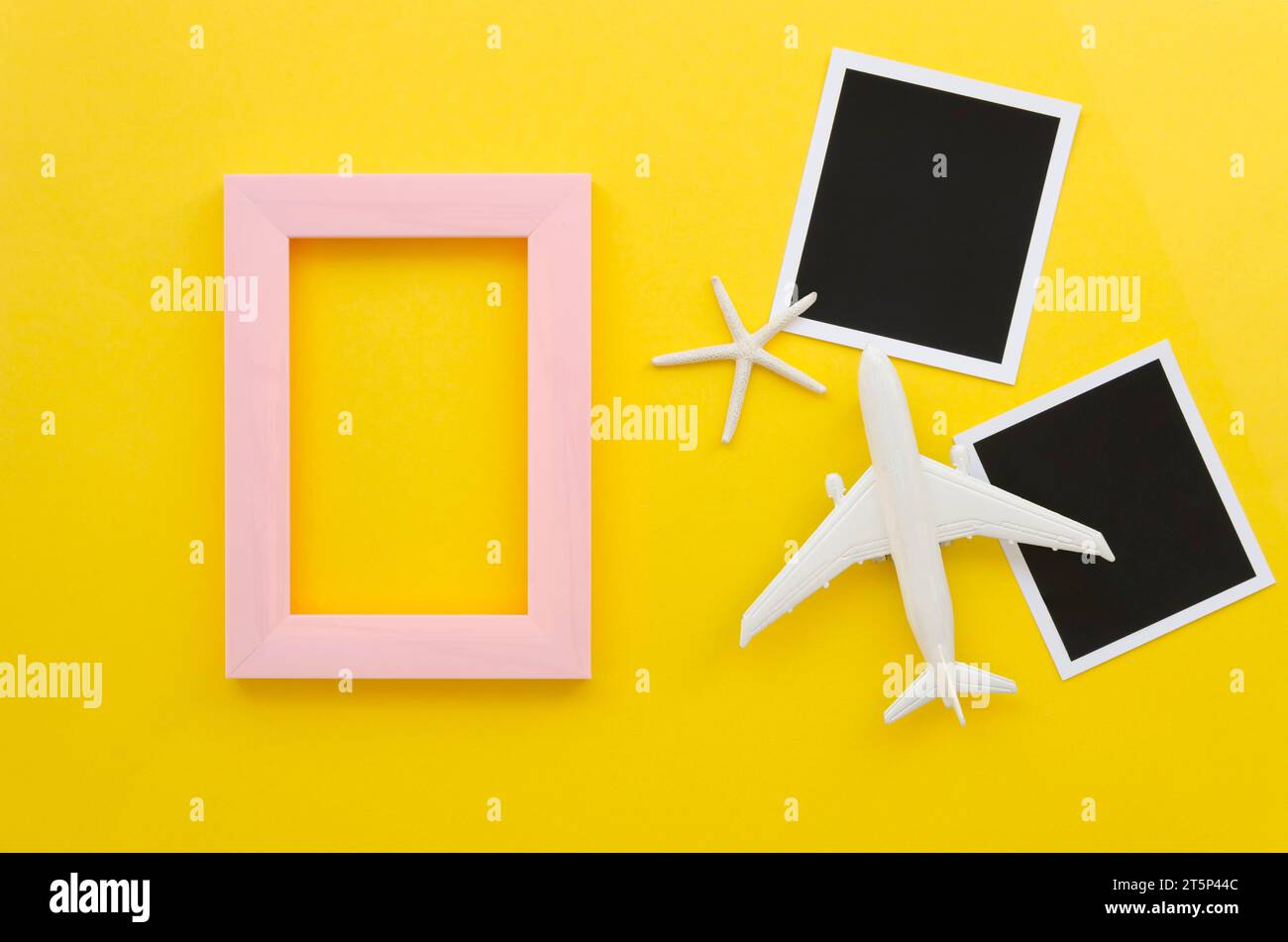 Frame with s airplane beside Stock Photo - Alamy