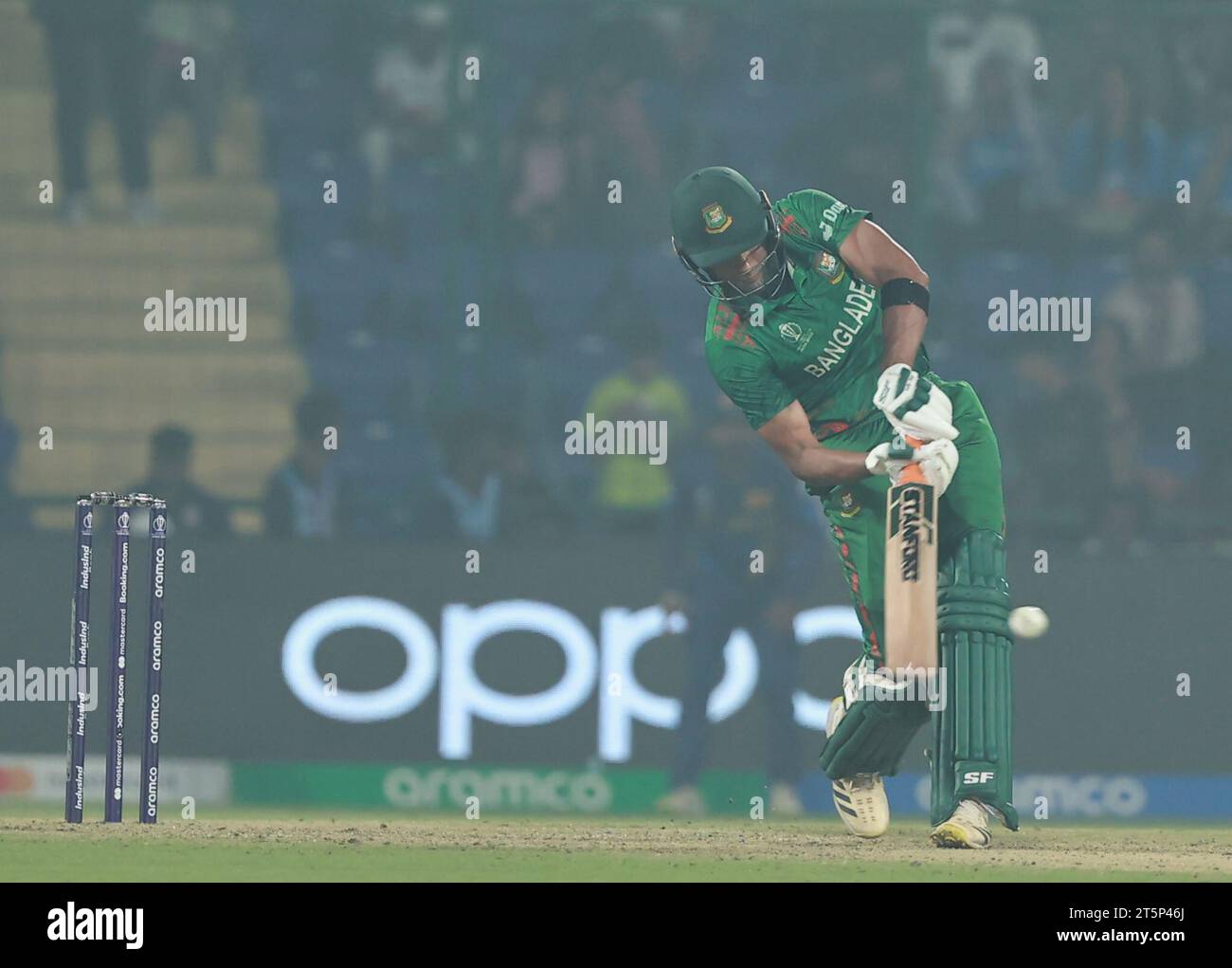 New Delhi, Delhi, India. 6th Nov, 2023. Mahmudullah Riyad of Bangladesh ...