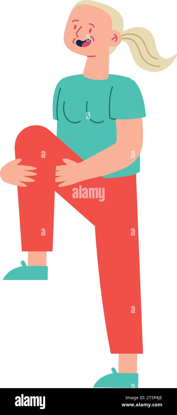 old person active illustration vector isolated Stock Vector Image & Art ...