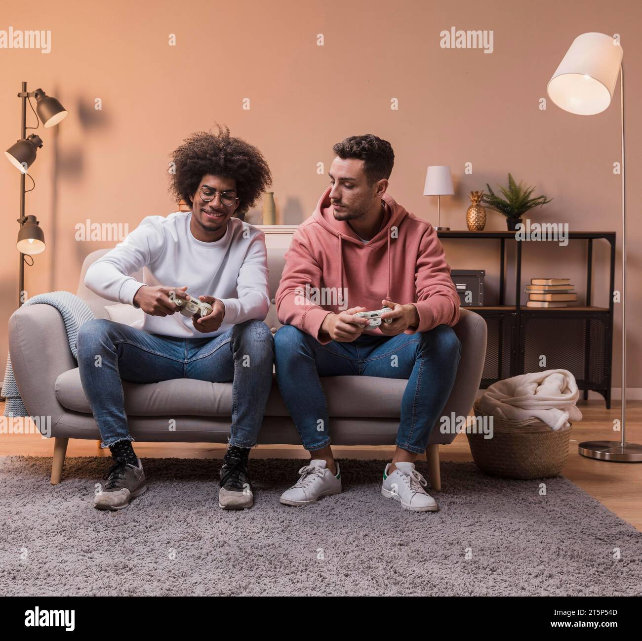 Male pensive friends hi-res stock photography and images - Alamy