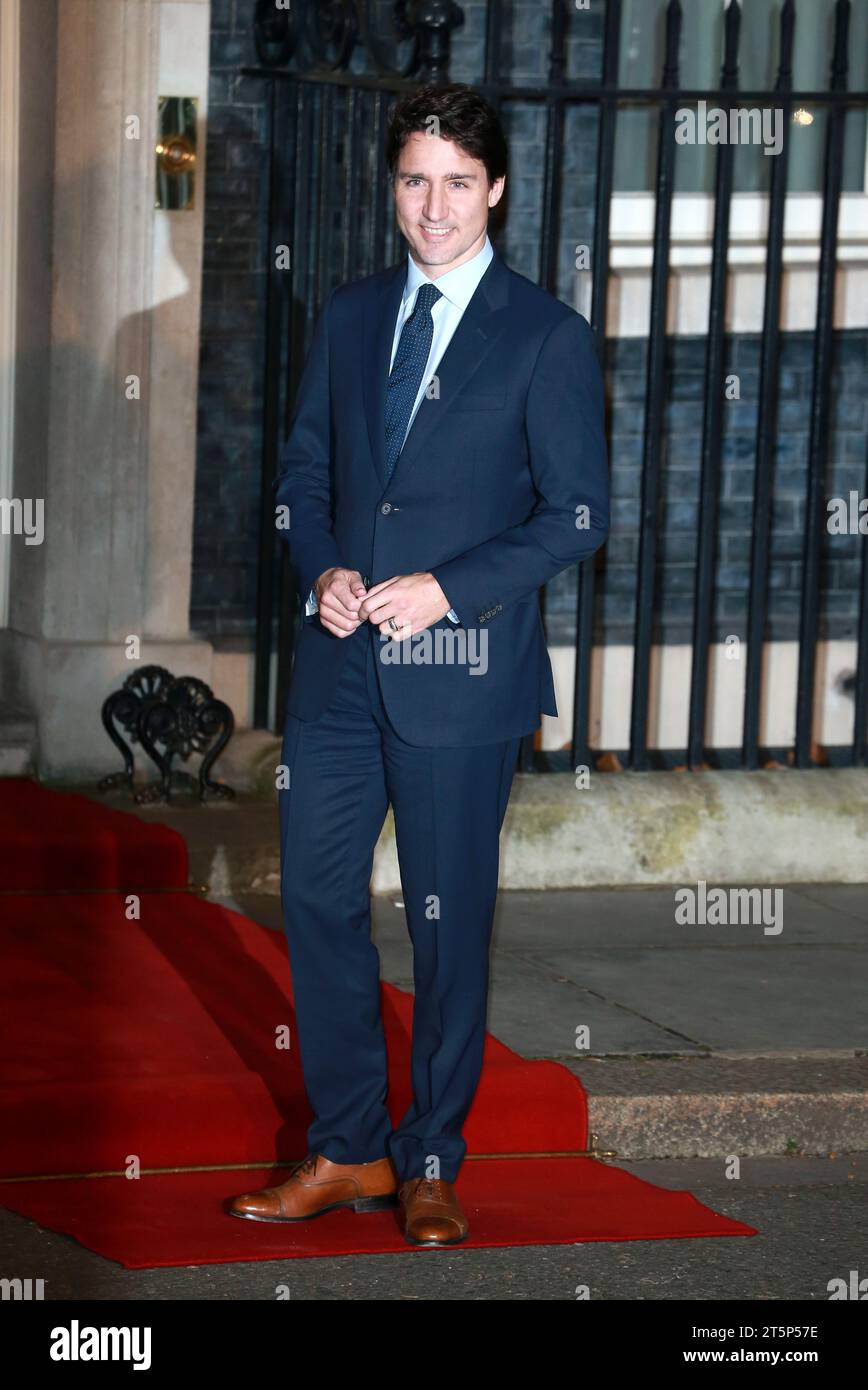 London, UK. 03rd Dec, 2019. Justin Trudeau, Prime Minister of Canada ...