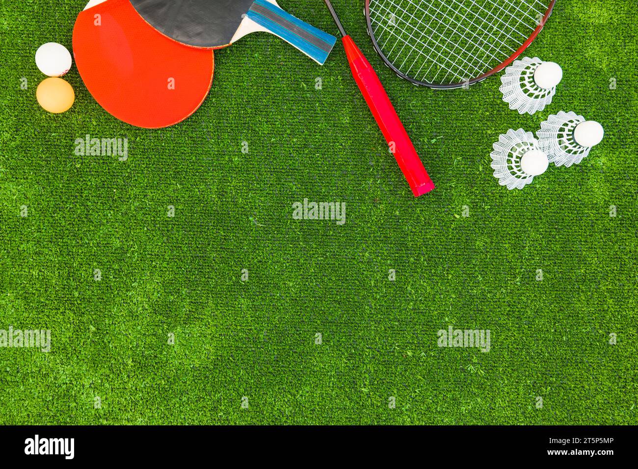 Green racket hi-res stock photography and images - Alamy