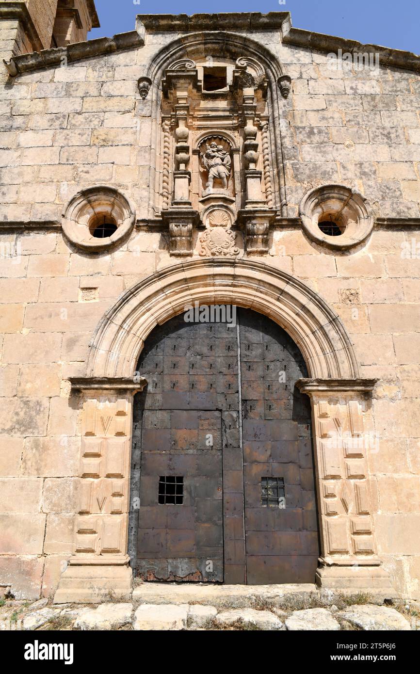 Calaceite, Ermita de San Cristobal (Baroque, 18th century). Matarraña ...