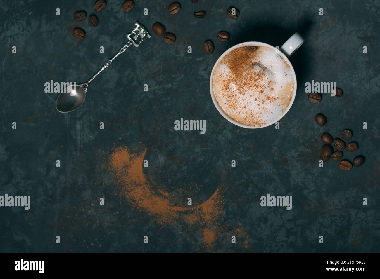 Top view hot chocolate hi-res stock photography and images - Alamy