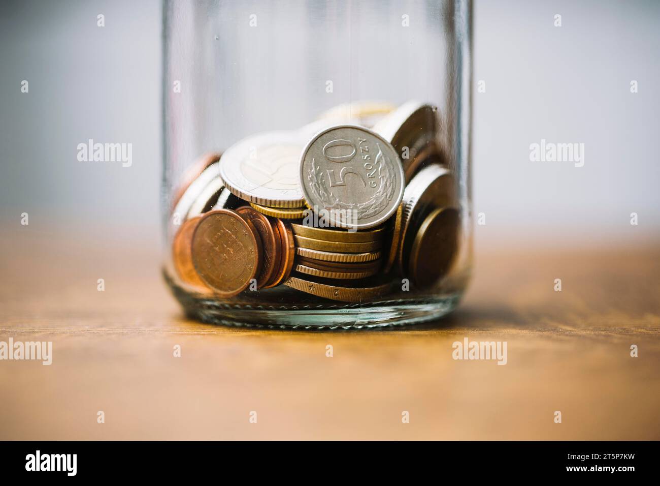 Coins and glass hi-res stock photography and images - Alamy