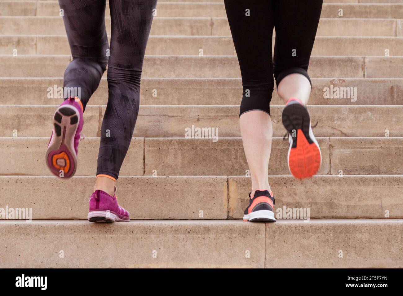 Detail people climbing stairs hi-res stock photography and images - Alamy