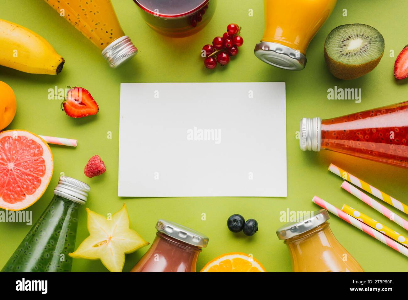 Smoothies fruit frame hi-res stock photography and images - Alamy