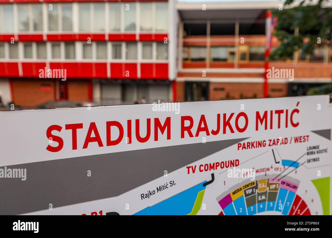 Belgrad stadium hi-res stock photography and images - Alamy