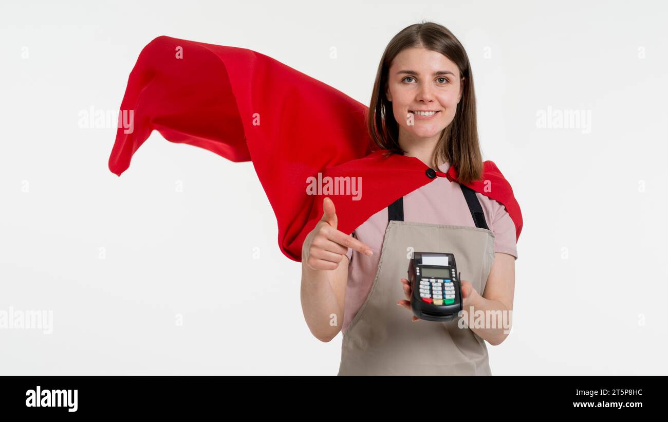 Front view woman with pos Stock Photo - Alamy