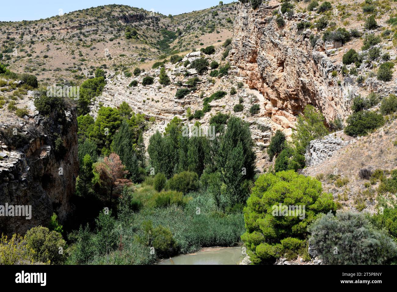 Martin River, Los Estrechos. Parque Cultural del Rio Martin, Albalate ...