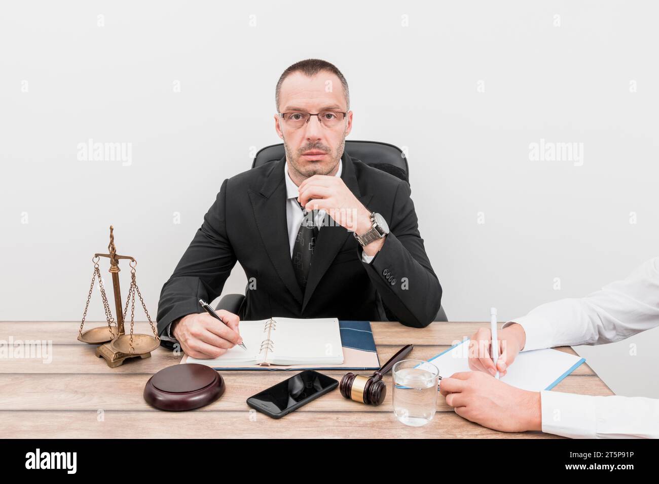 Lawyer attire hi-res stock photography and images - Alamy