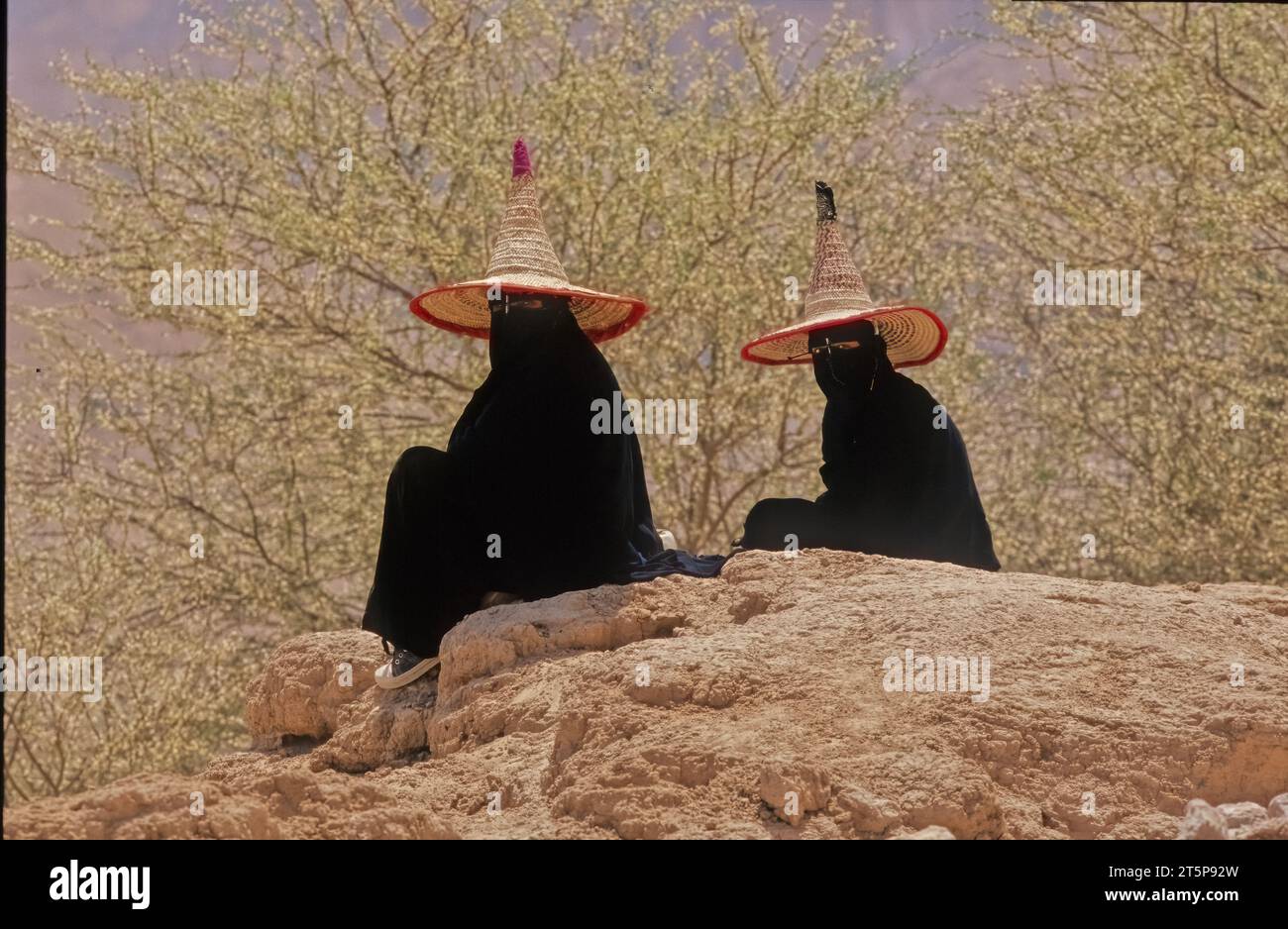 The madhalla is a traditional hat used in Yemen and worn by women Stock ...