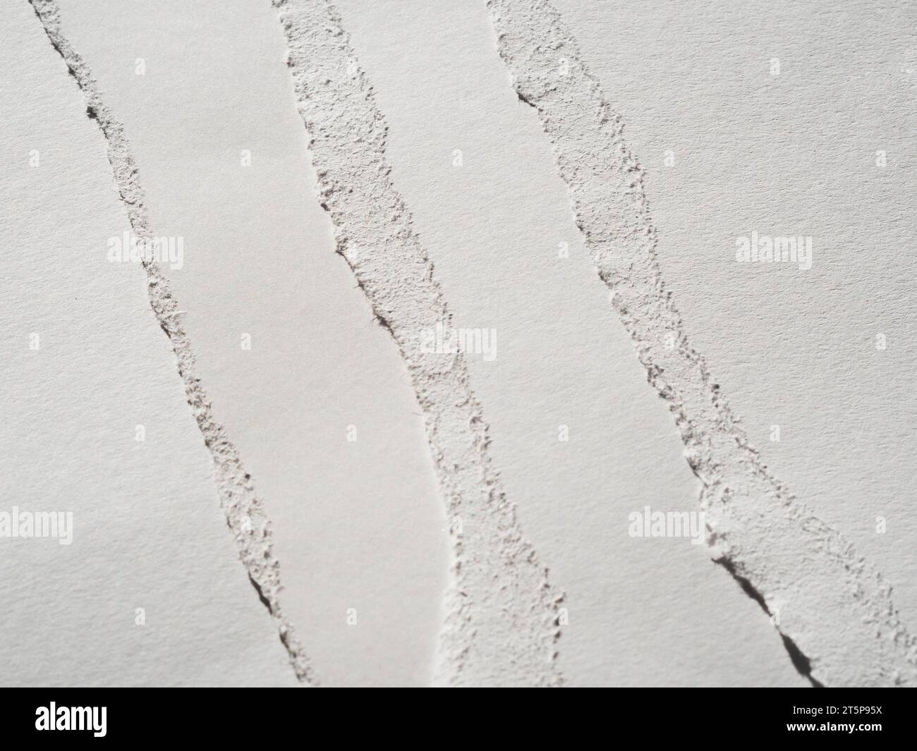 Monochromatic splits paper Stock Photo - Alamy