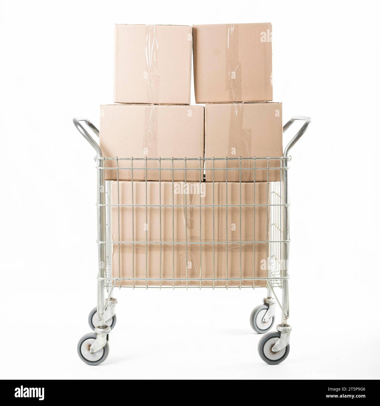 Stacked on the trolley hi-res stock photography and images - Alamy