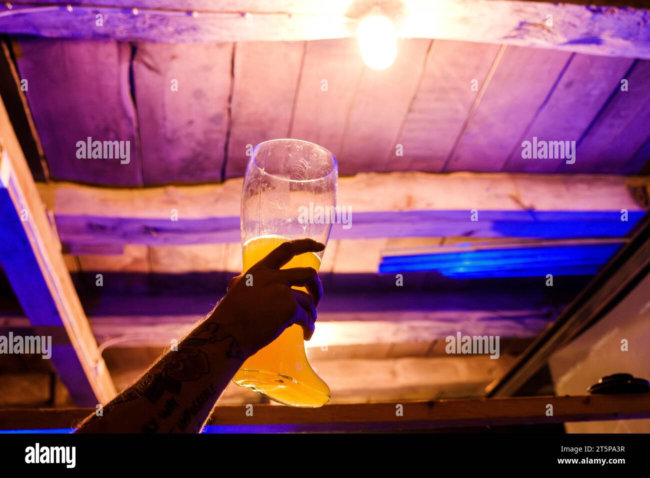 Boot drinking hi-res stock photography and images - Alamy